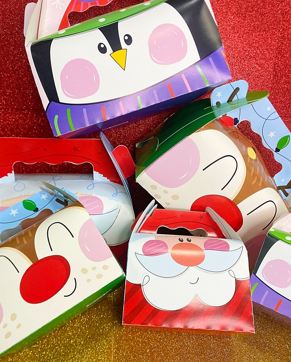 Cajas Cotillon Navidad Trio Peq. x12 unid – Peluchesalmayor.com.ve