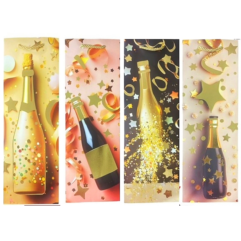 Bolsas Lujo Botelleras Celebra Botella x12 unid – Peluchesalmayor.com.ve